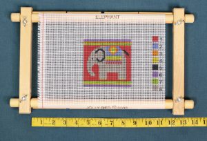 Choosing the right size tapestry frame | Jolly Red