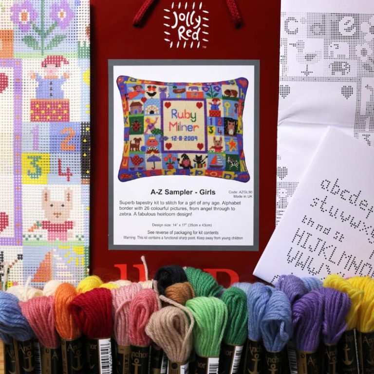 A-Z Sampler Girls | Jolly Red