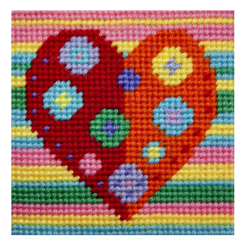 Polka Dot Heart | Jolly Red