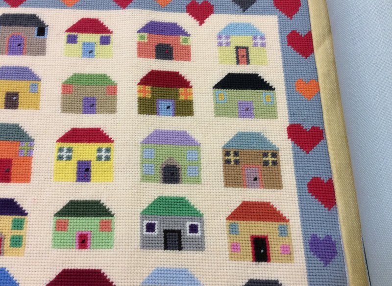 Cotton fabric for your tapestry | Jolly Red